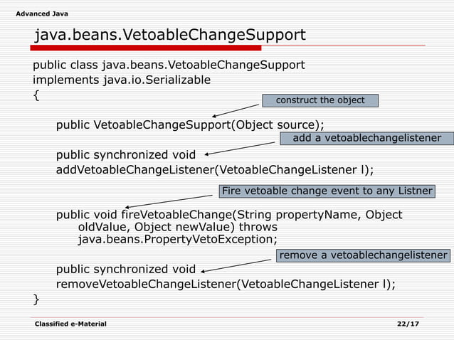 Java Beans | PPTX | Programming Languages | Computing