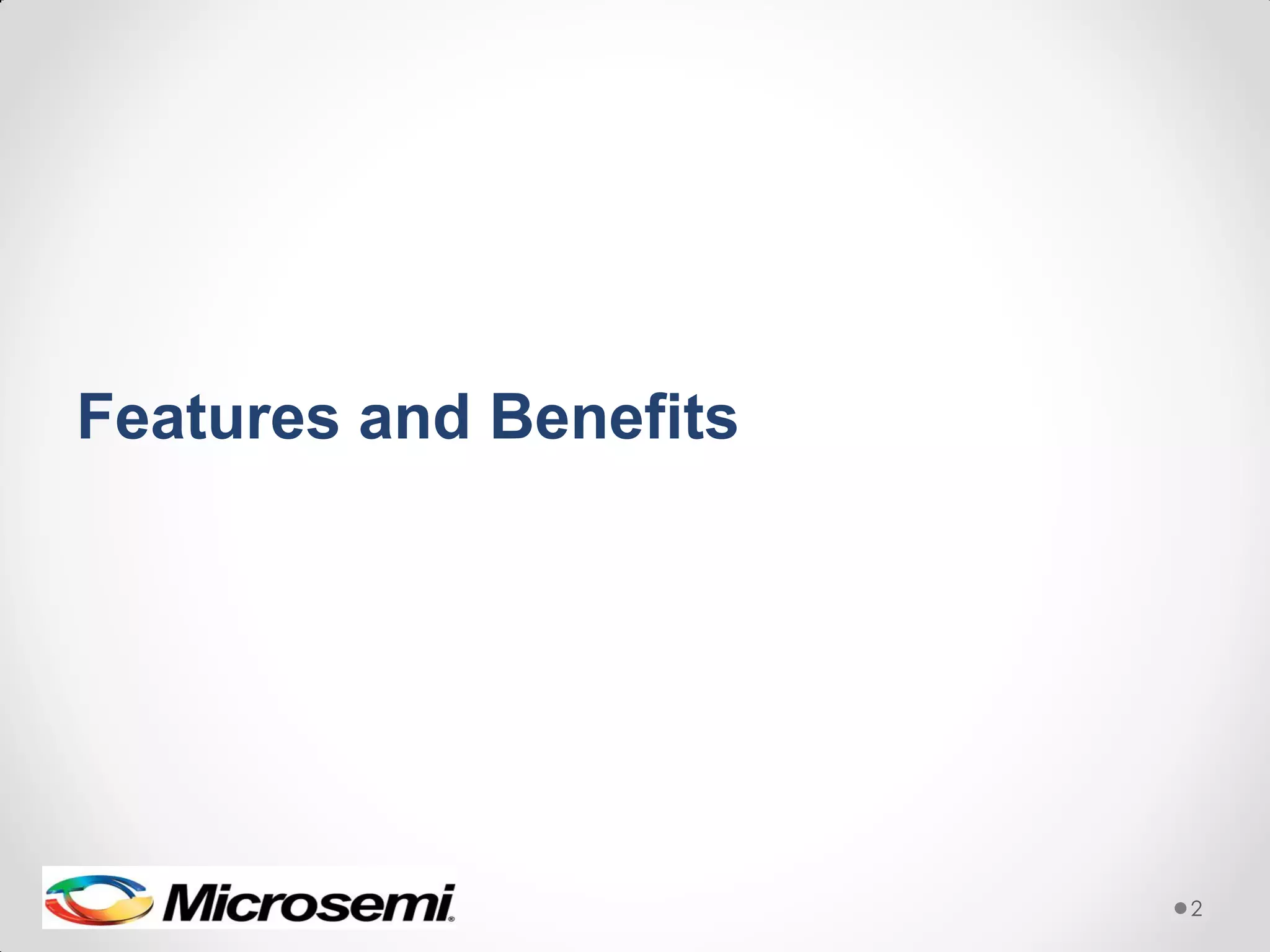 IGLOO2 Microsemi FPGA | PPT