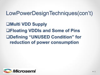 IGLOO2 Microsemi FPGA | PPT