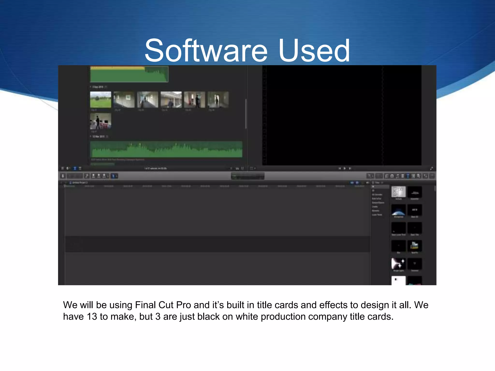 Title Card Production | PPTX