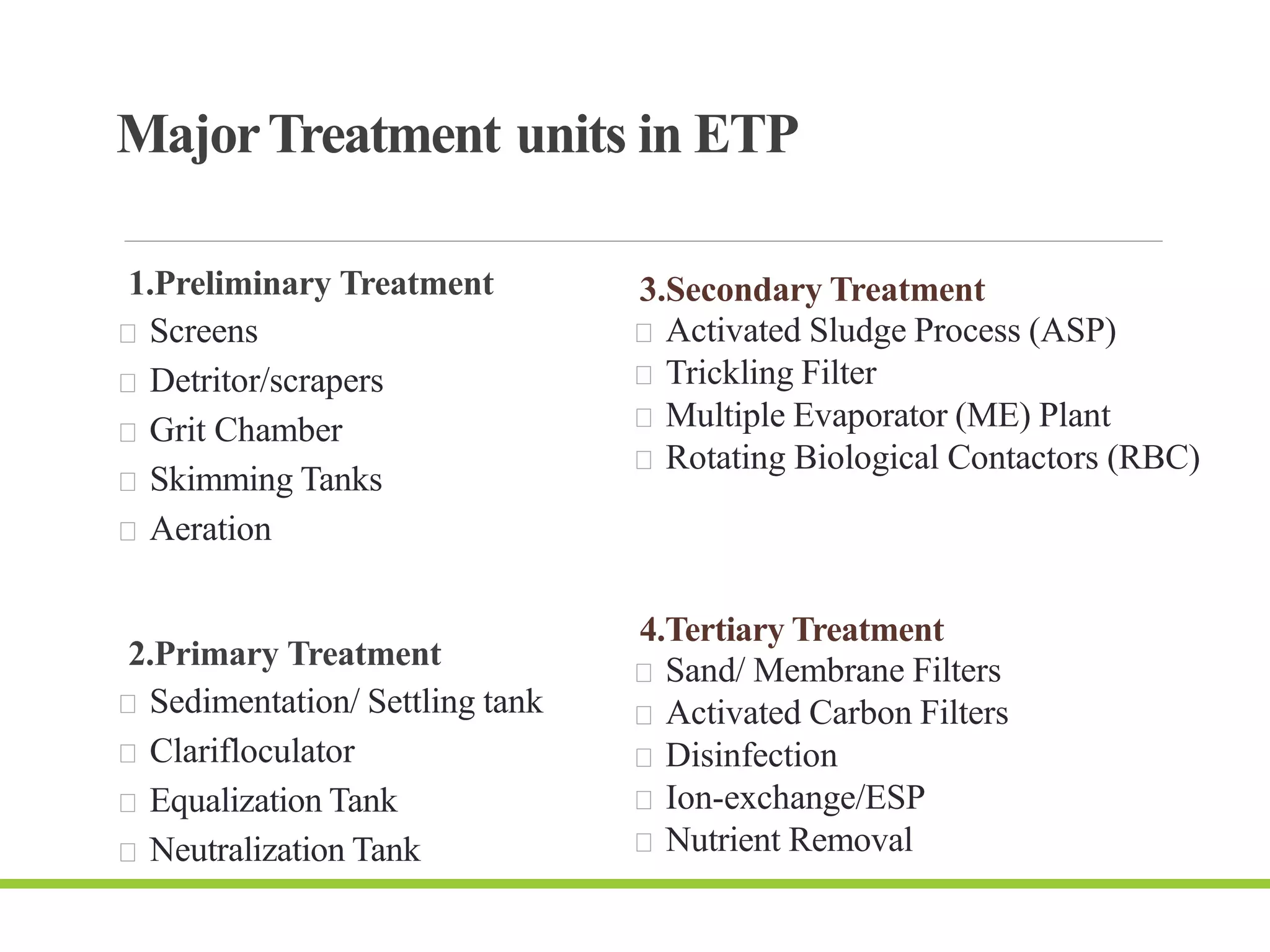 Presentation on ETP (Effluent Treatment Plant) | PPTX