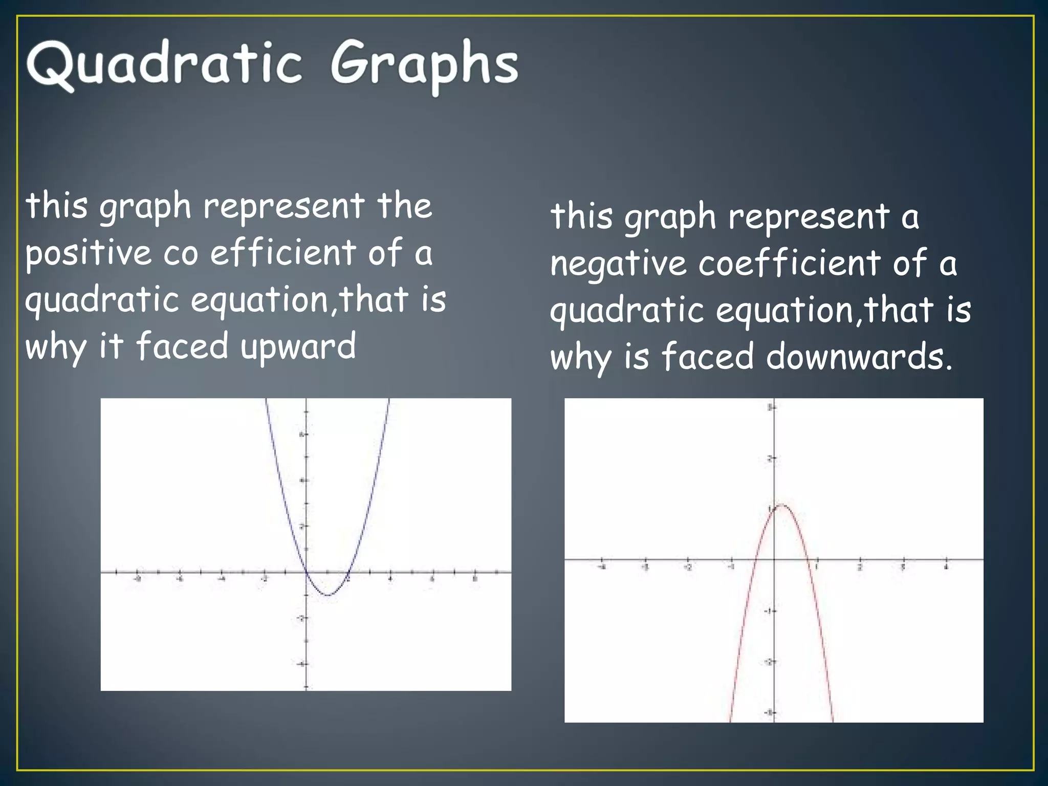 Quadratic equations presentation | PPT