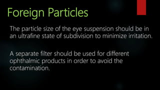 Sterile products | PPTX