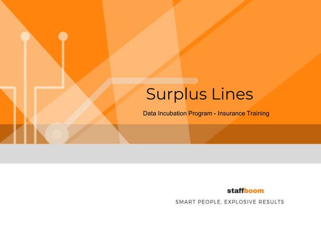 Surplus lines | PPT