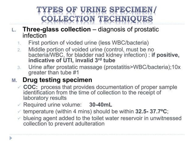 Renal function tests and intro to urinalysis | PPTX