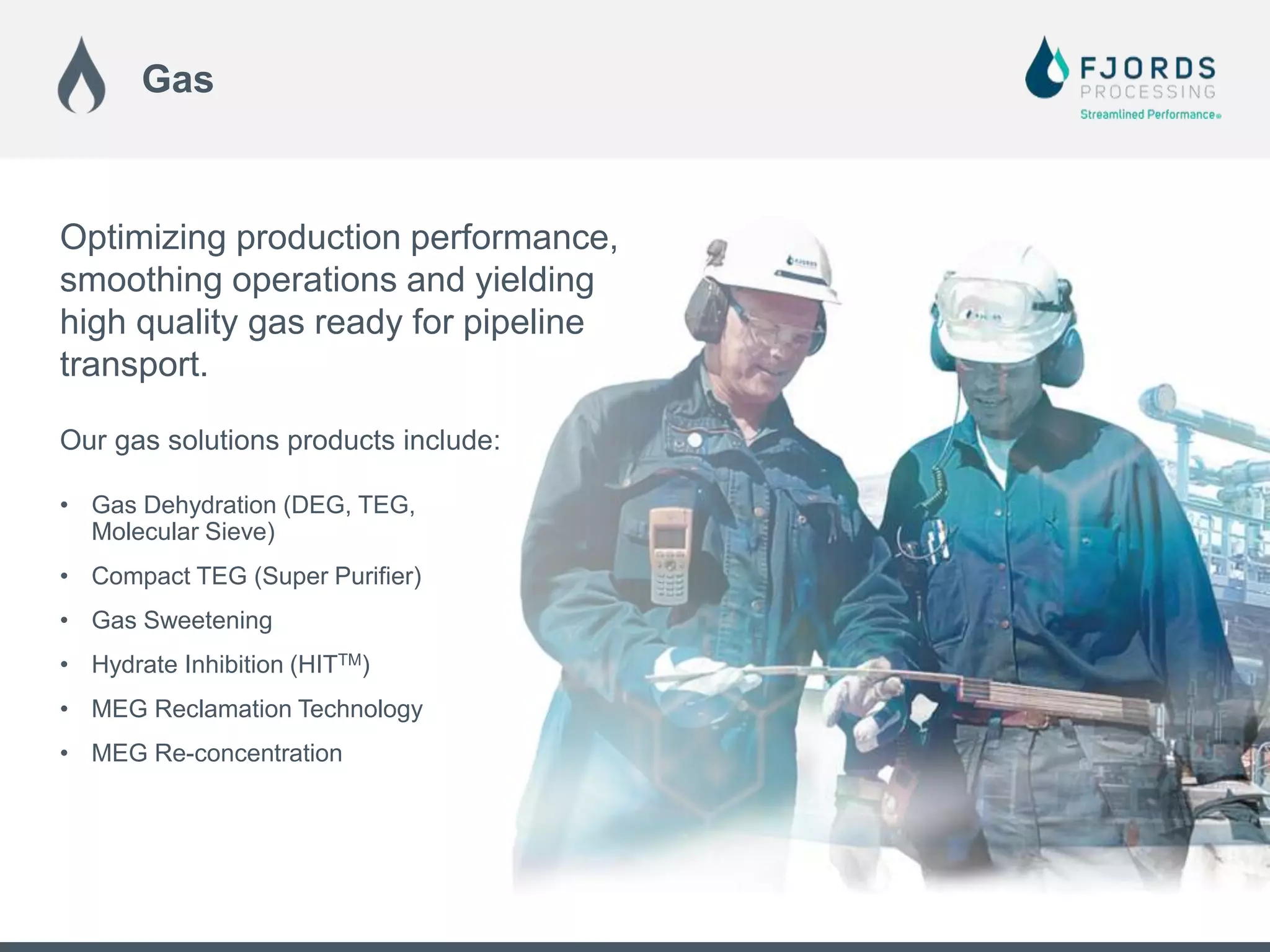 Fjords processing corporate presentation | PPT