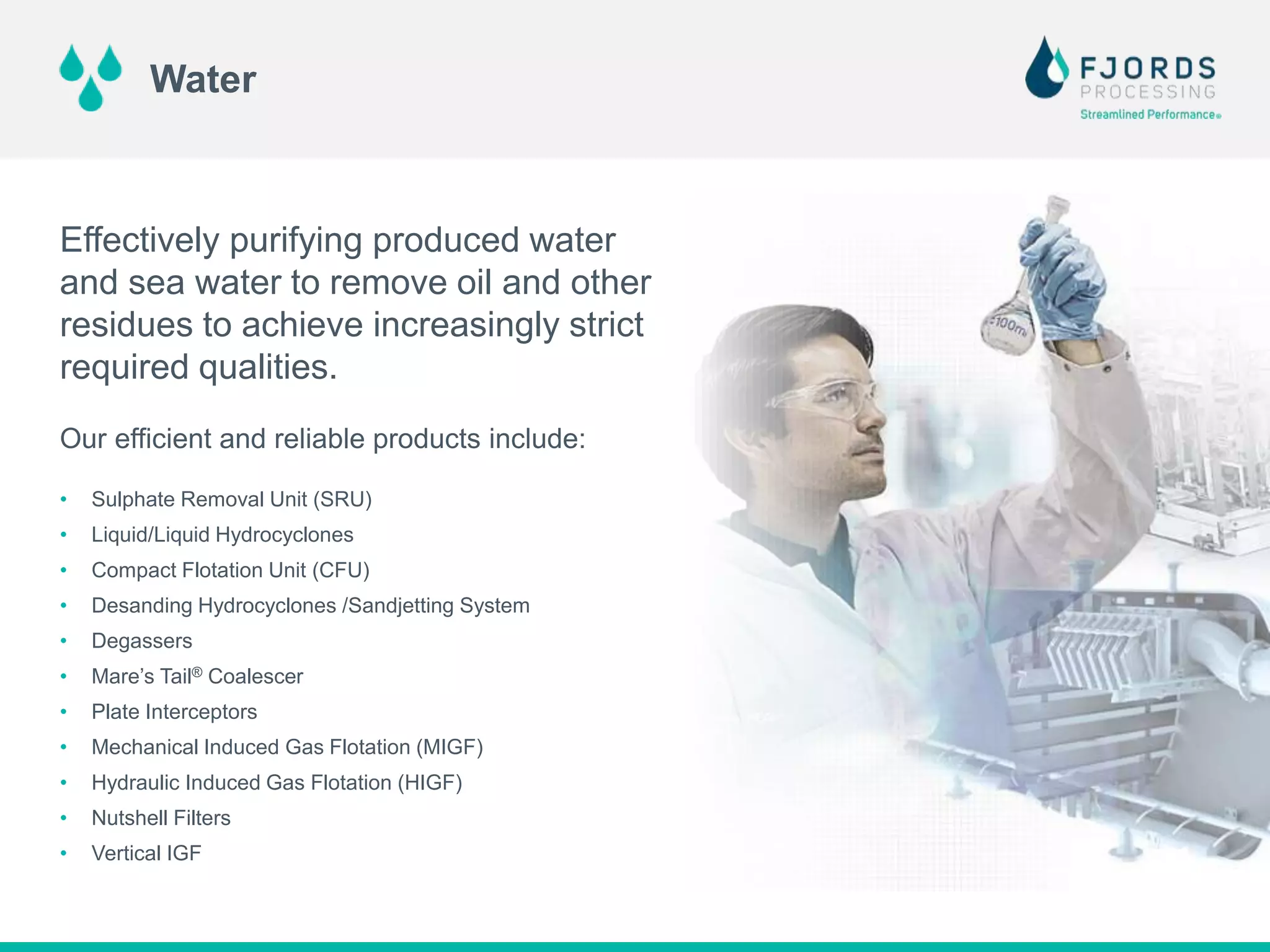 Fjords processing corporate presentation | PPTX