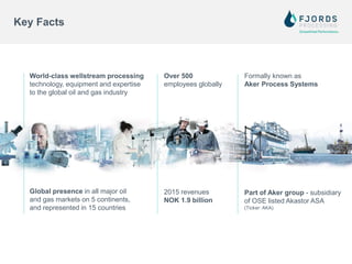Fjords processing corporate presentation | PPTX