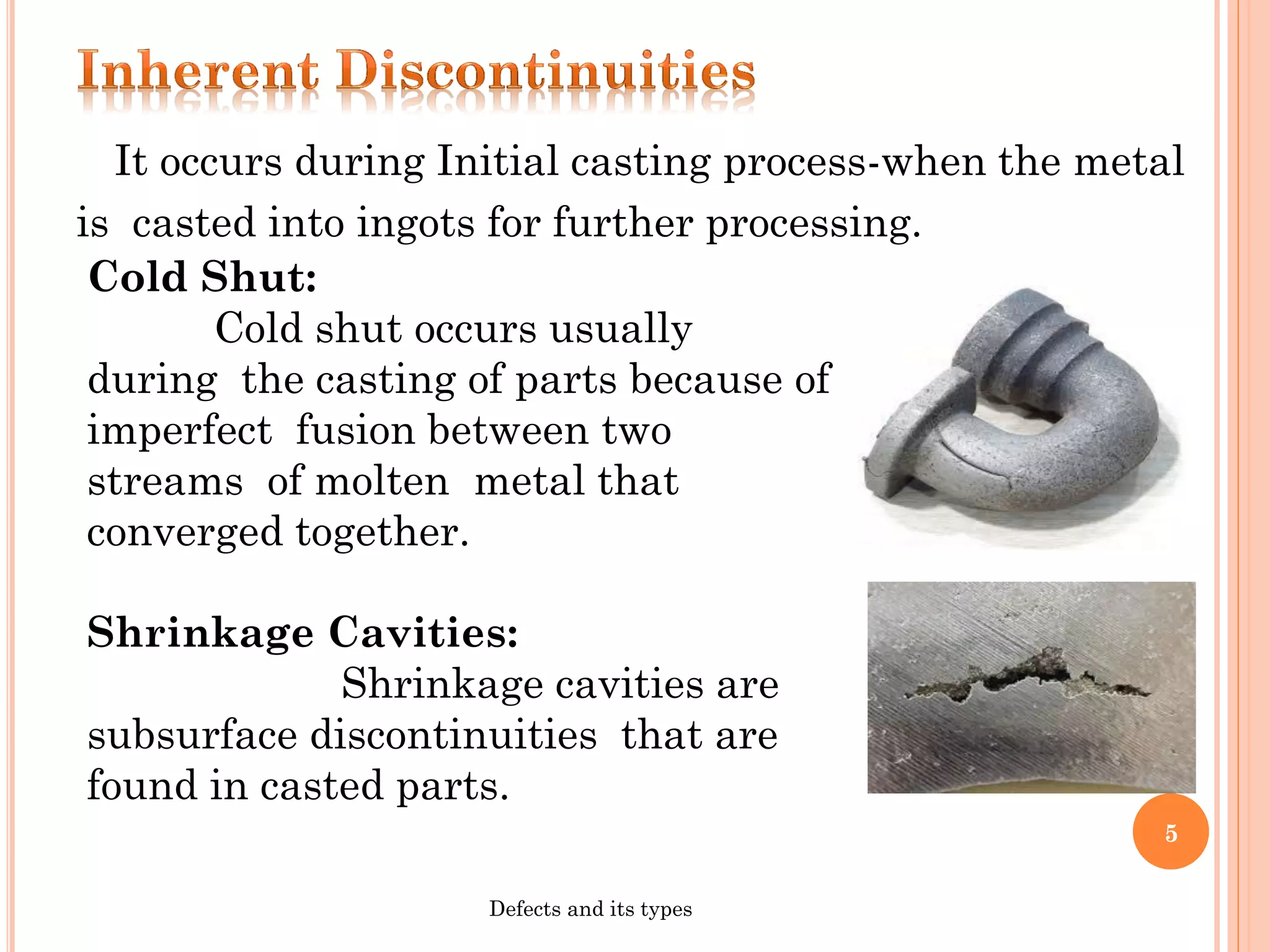 Defects and its types | PDF