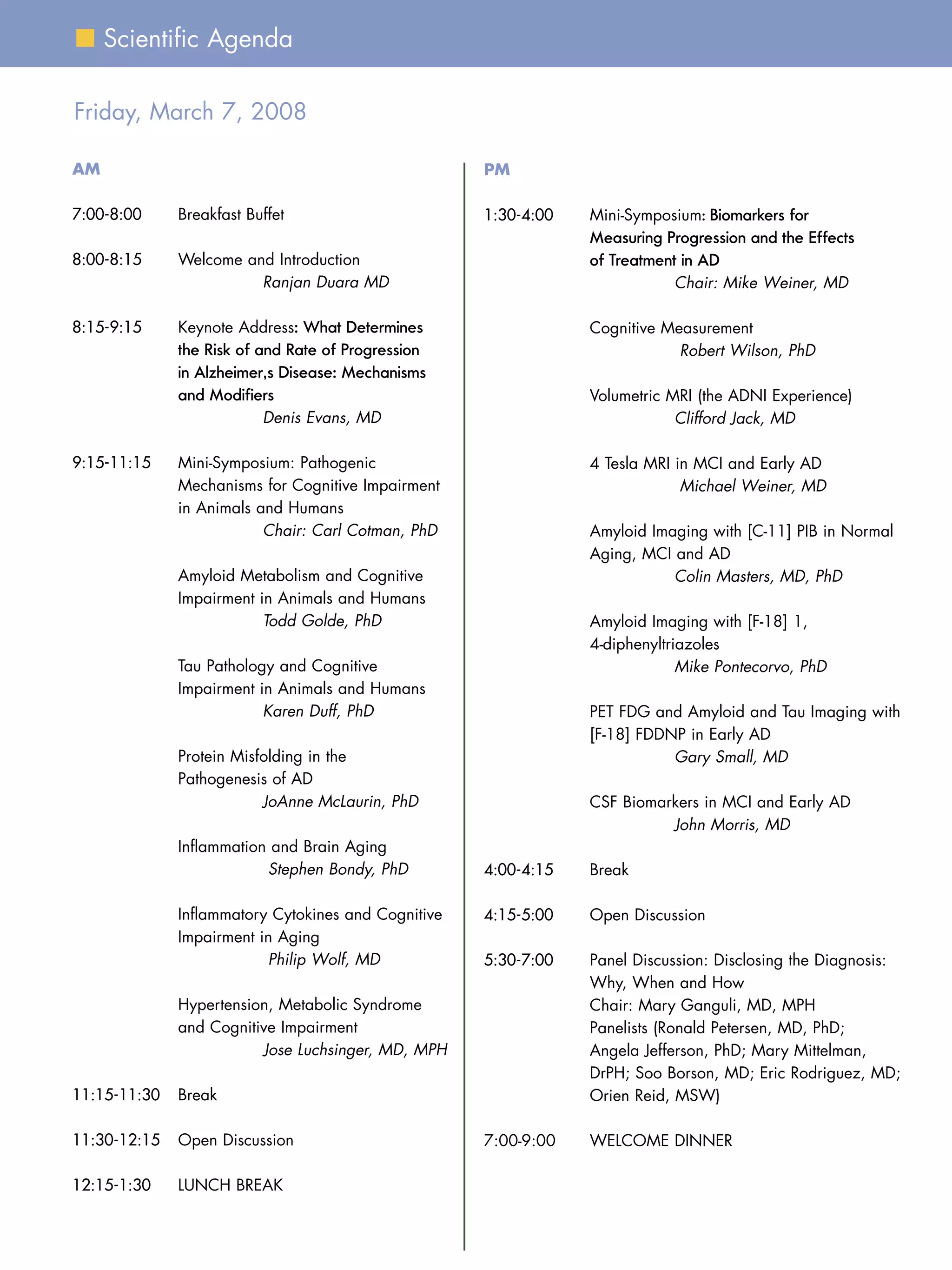 MCI brochure 2008 | PDF