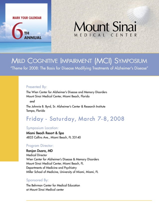 MCI brochure 2008 | PDF