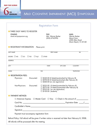 MCI brochure 2008 | PDF