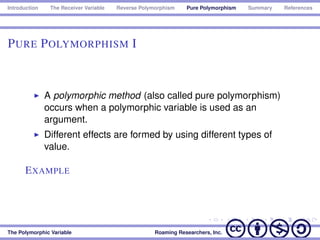 The Polymorphic Variable | PDF