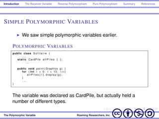 The Polymorphic Variable | PPT