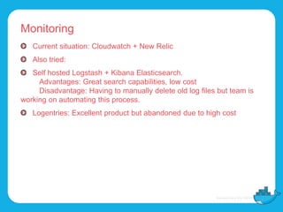 Experiences with AWS immutable deploys and job processing | PPTX