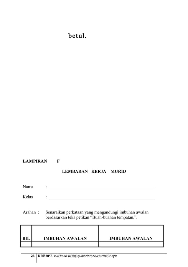 Rph makro pengajaran | DOC