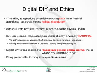 Digital DIY: a social, cultural and economical phenomenon | PPT
