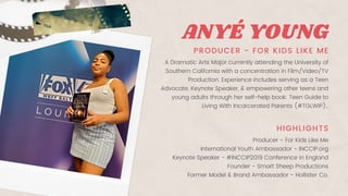 FOR KIDS LIKE ME - Pitch Deck | PPT