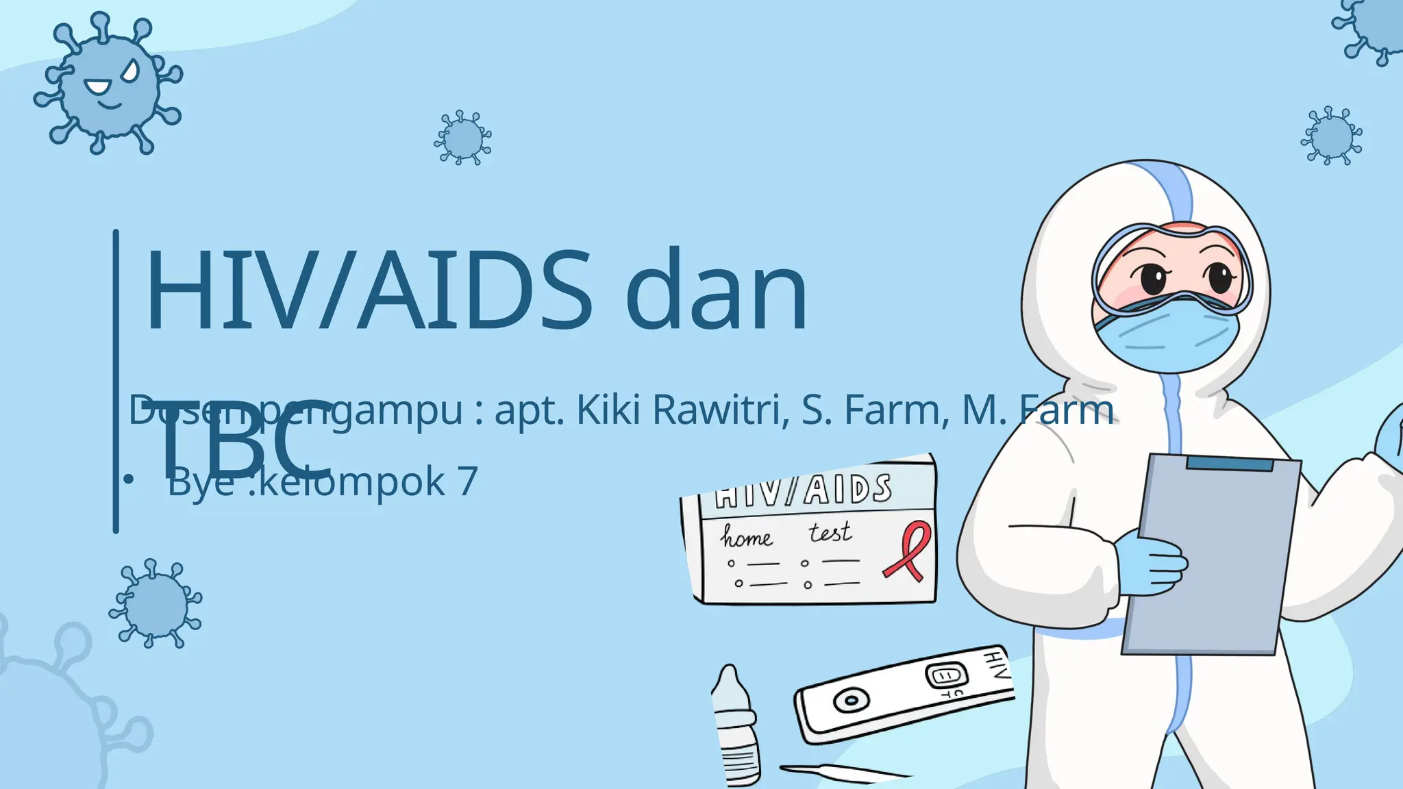 tatalaksana hiv aid dan tuberkulosis (materi diskusi) | PPTX