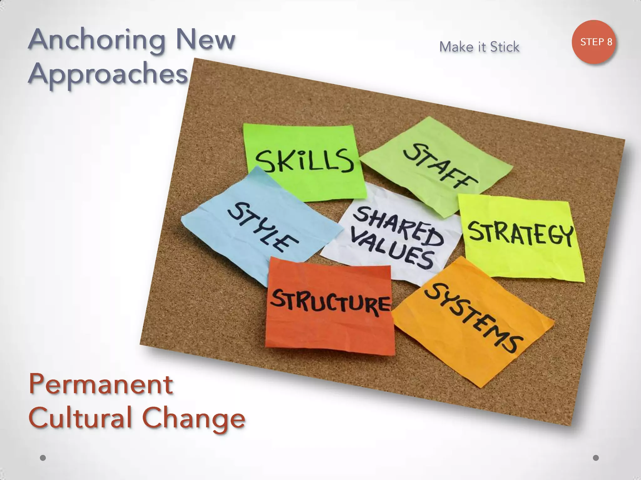 Kotter Model - The 8-Step Process for Leading Change | PPTX