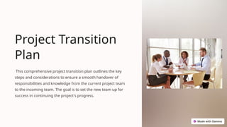 Transition Plan Project Presentation 2025 | PPTX