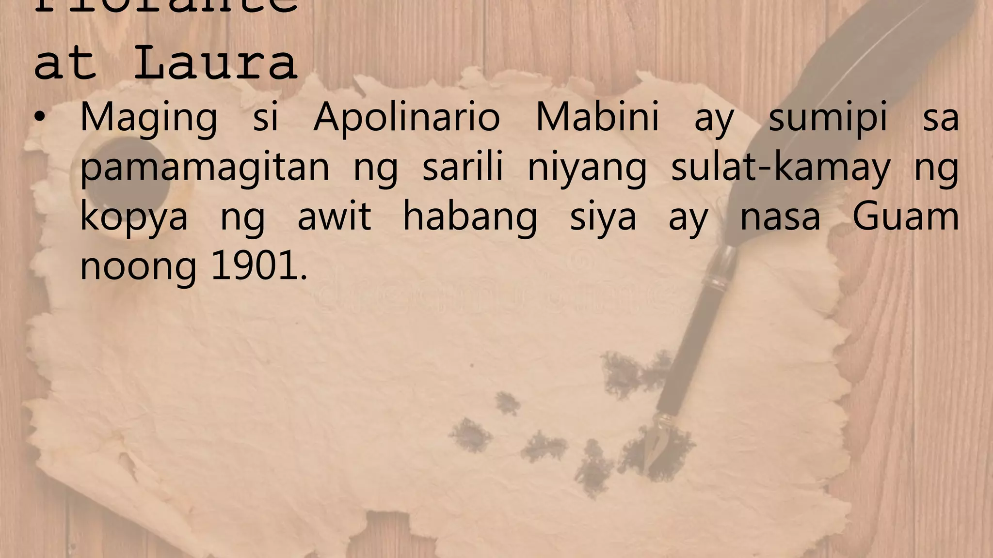 Kaligirang Pangkasaysayan ng Florante at Laura | PPTX