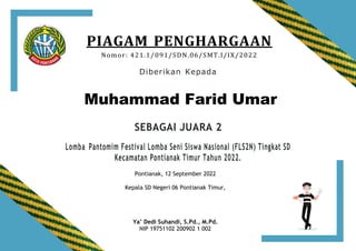 FL2SN (Seni) Piagam Penghargaan SDN 06 Timur.docx