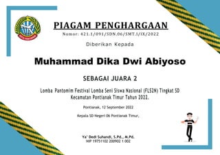 FL2SN (Seni) Piagam Penghargaan SDN 06 Timur.docx