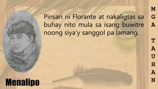 Mga Mahahalagang Tauhan sa Florante at Laura | PPTX