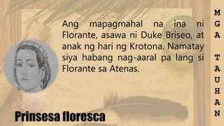 Mga Mahahalagang Tauhan sa Florante at Laura | PPTX