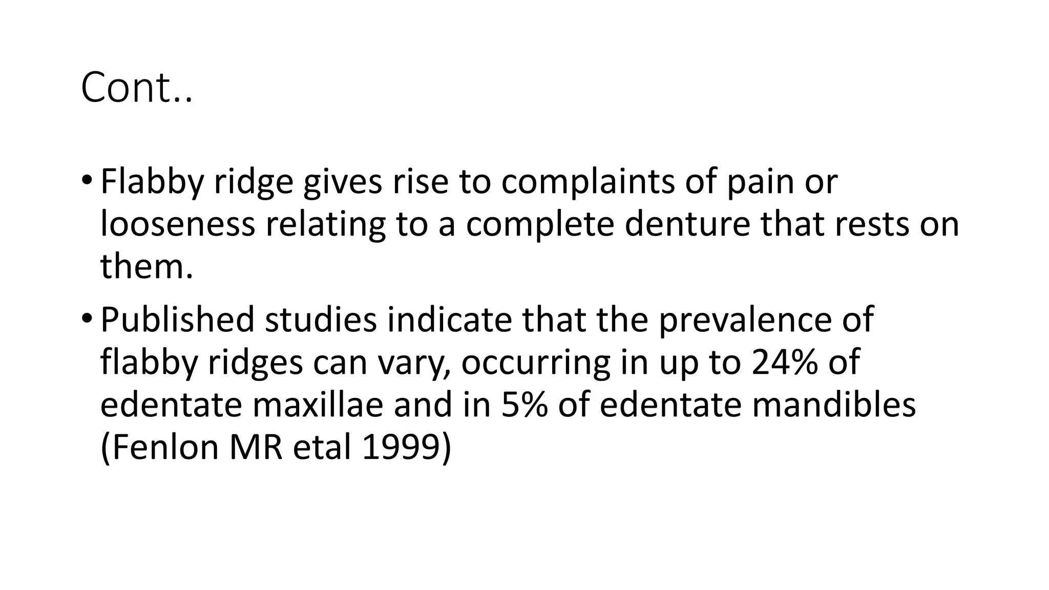 MANAGEMENT OF SEVERELY RESORBED RIDGES | PPTX
