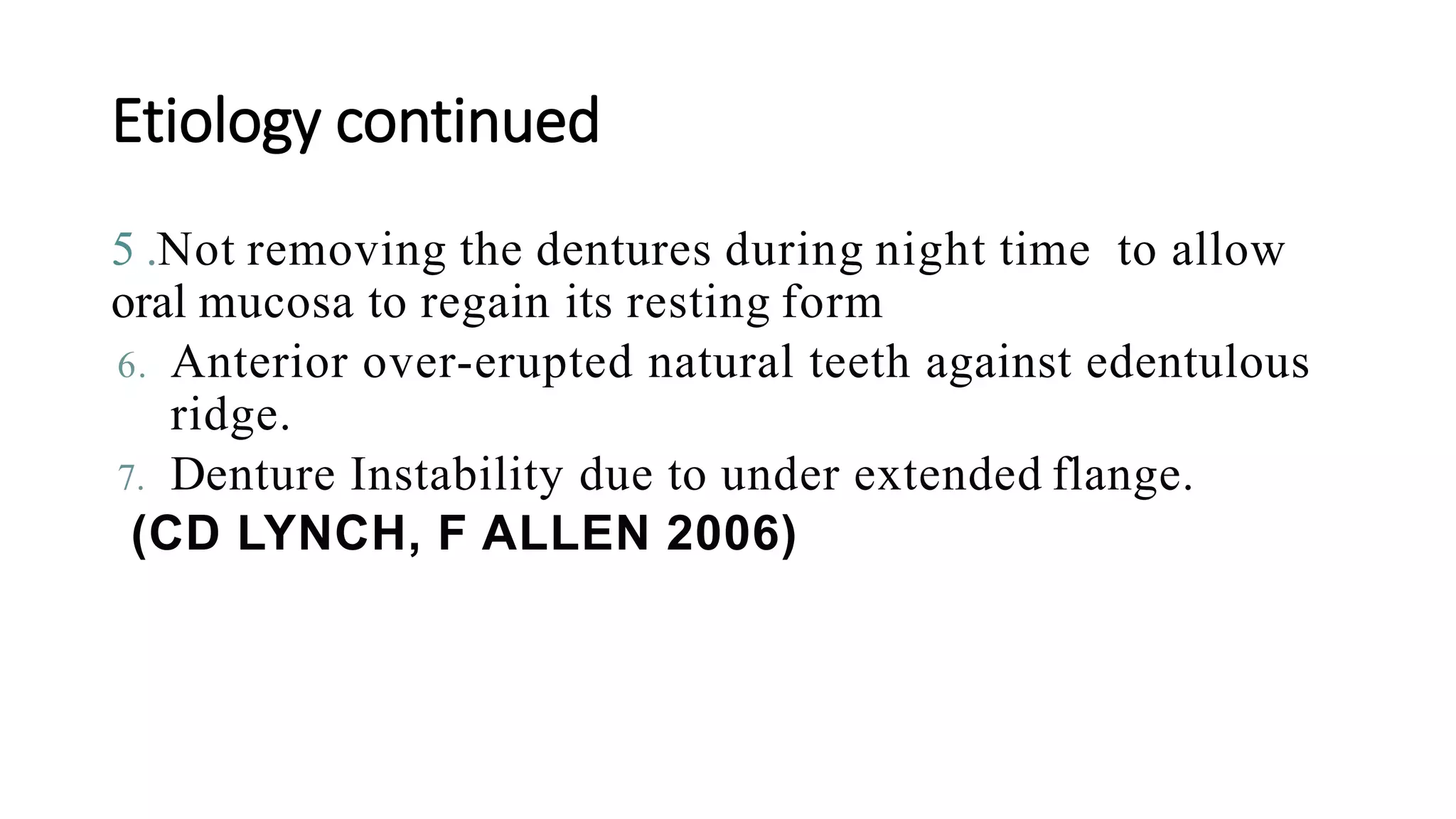 MANAGEMENT OF SEVERELY RESORBED RIDGES | PPTX