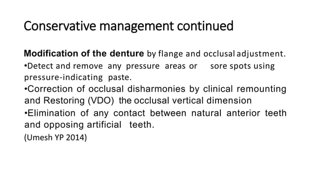 MANAGEMENT OF SEVERELY RESORBED RIDGES | PPTX