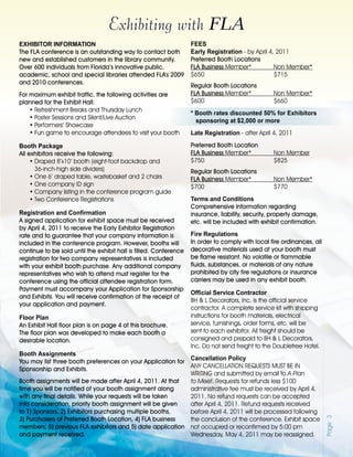 FLA Annual Conference and Exhibits - 2011 | PDF