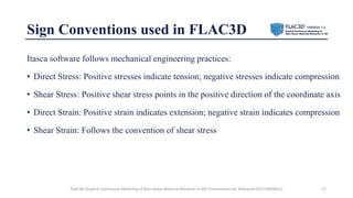 Numerical Modeling & FLAC3D Introduction.pptx
