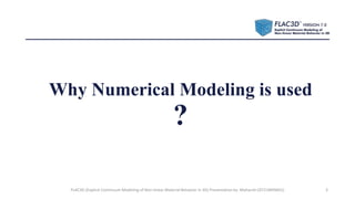 Numerical Modeling & FLAC3D Introduction.pptx