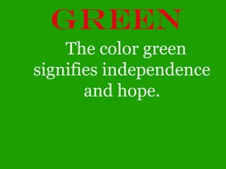 Mexican Flag info | PPT