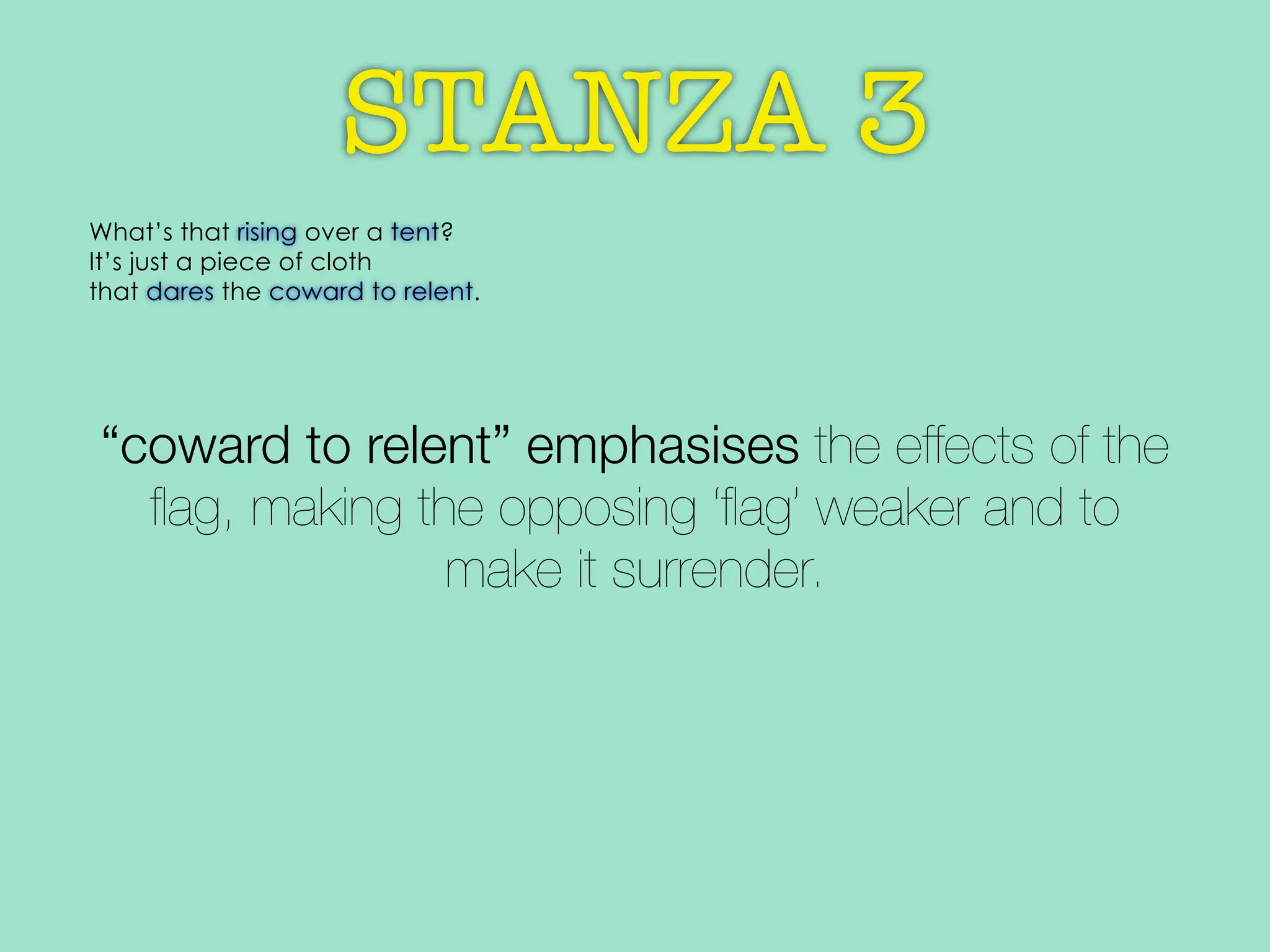 John Agard - Flag: GCSE AQA Conflict Cluster Poem Analysis | PDF