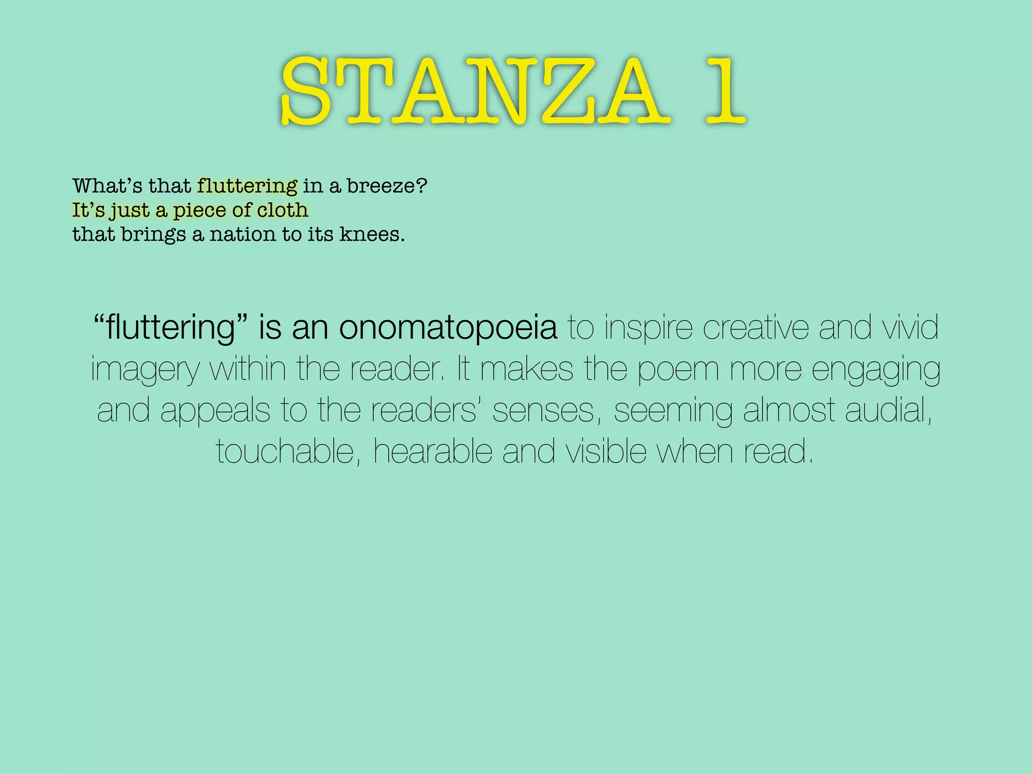 John Agard - Flag: GCSE AQA Conflict Cluster Poem Analysis | PDF