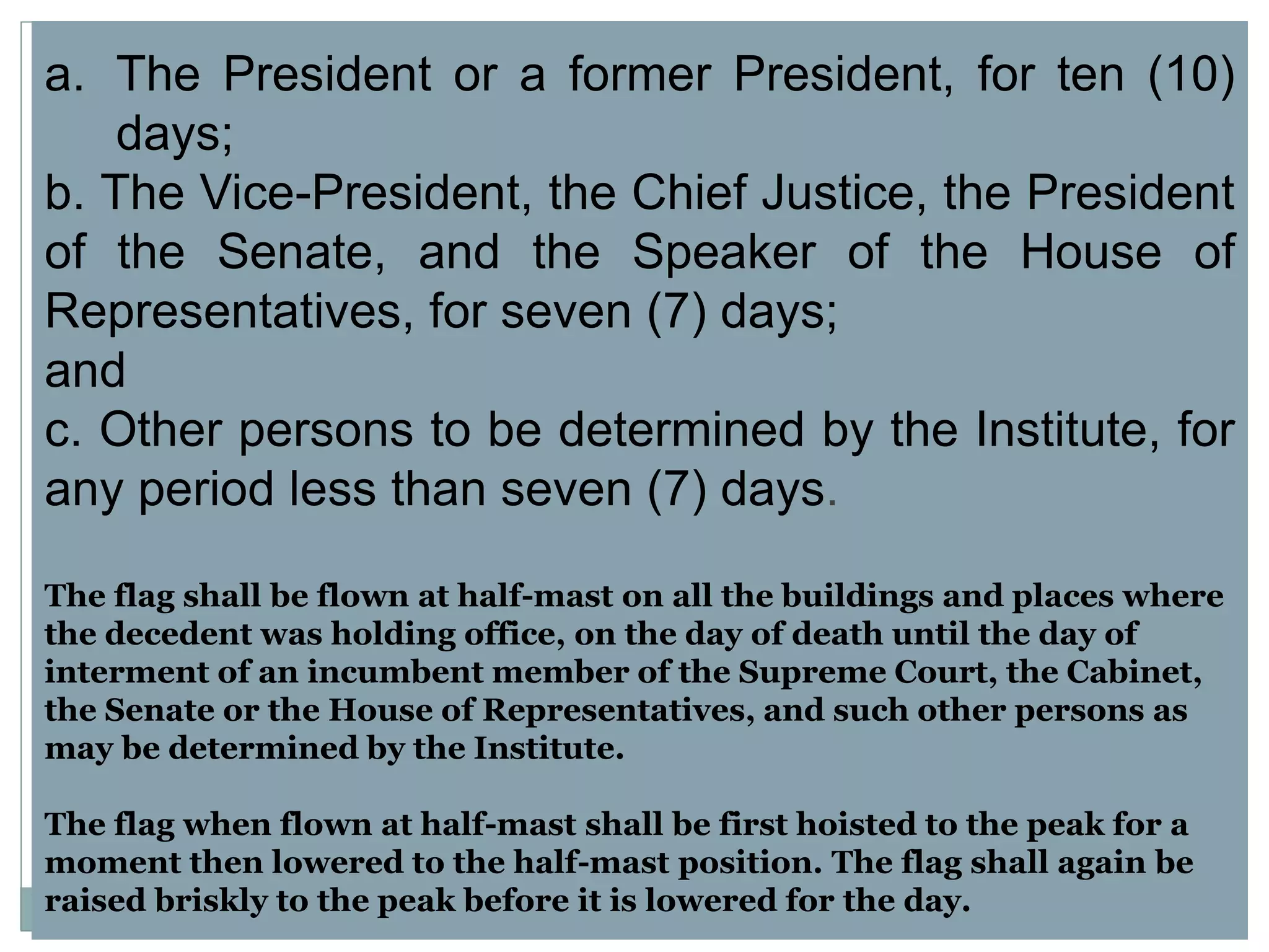 Flag and the heraldic code of the philippines | PPTX