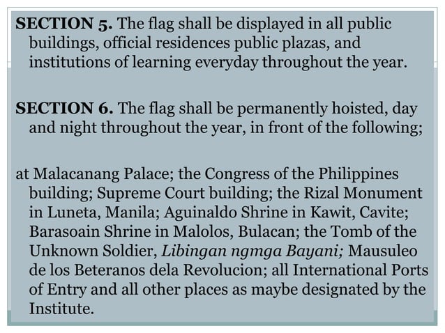 Flag and the heraldic code of the philippines | PPTX