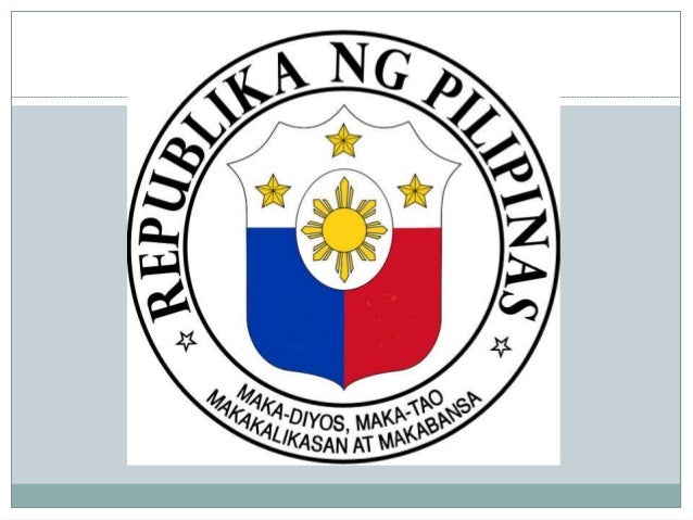 Flag and the heraldic code of the philippines