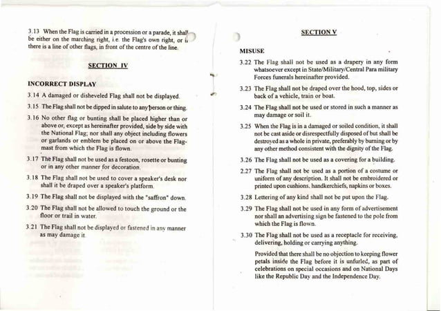 Flag Code of India, 2002 | PPT