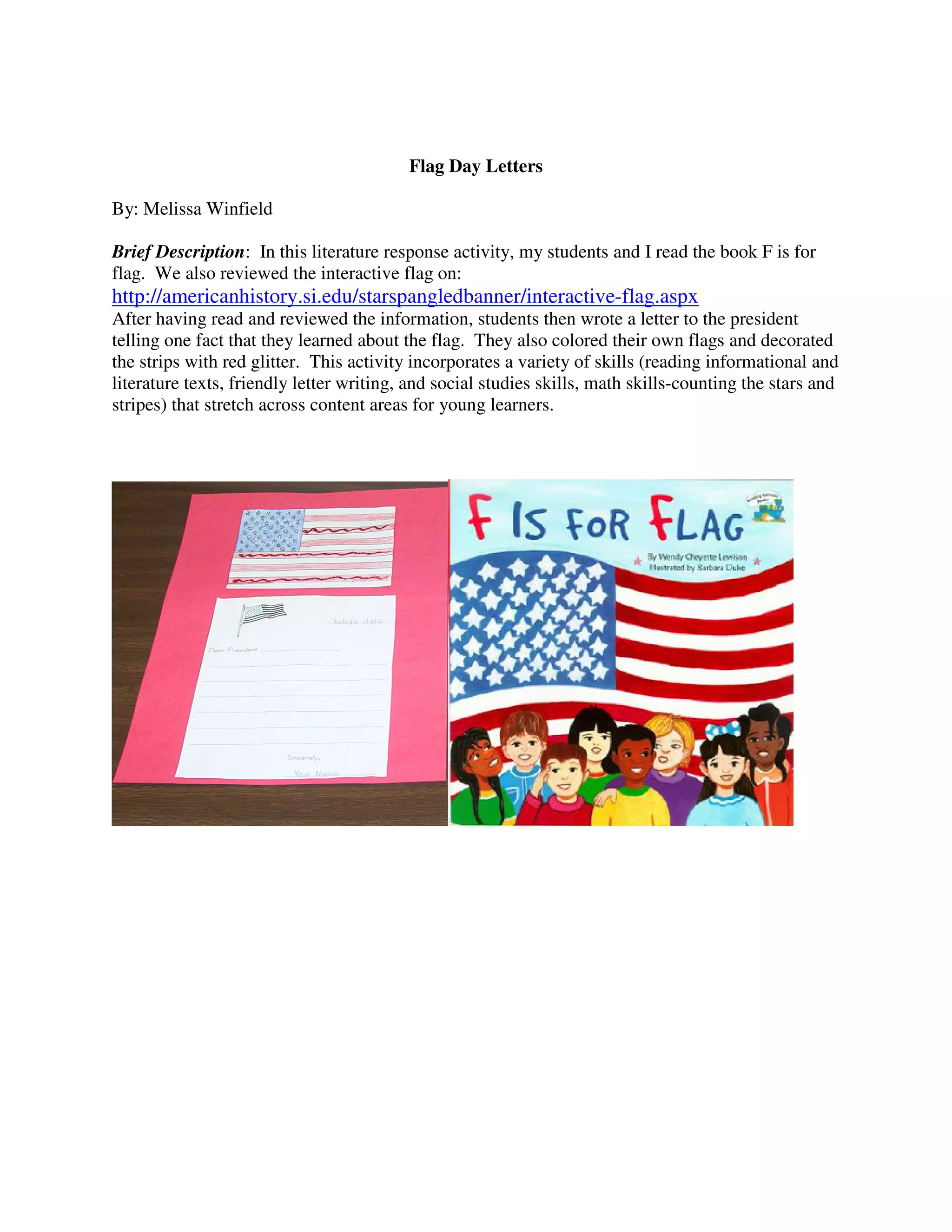 Flag day letters | PDF