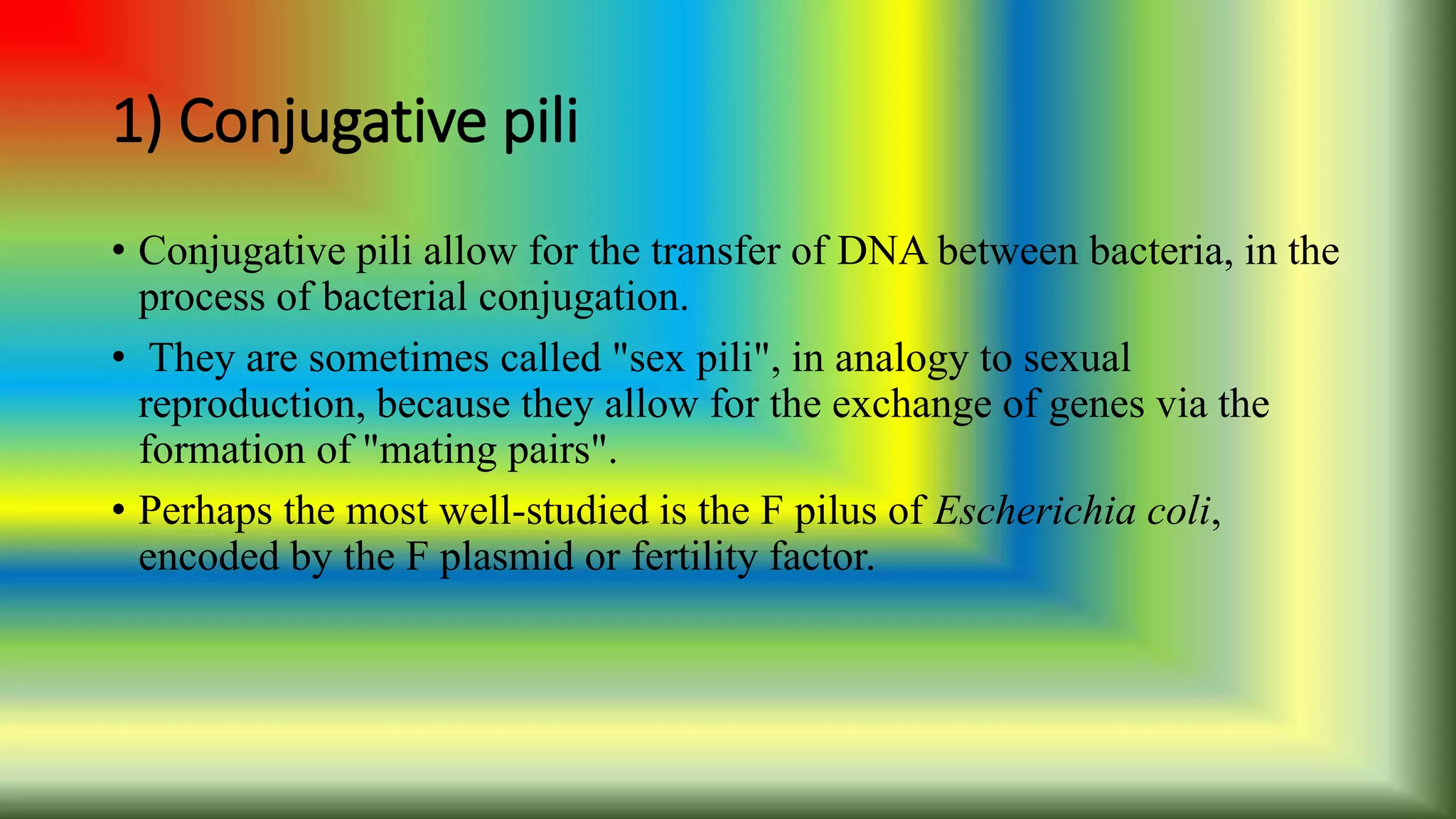 Flagella, fimbriae, pili and capsule | PPTX