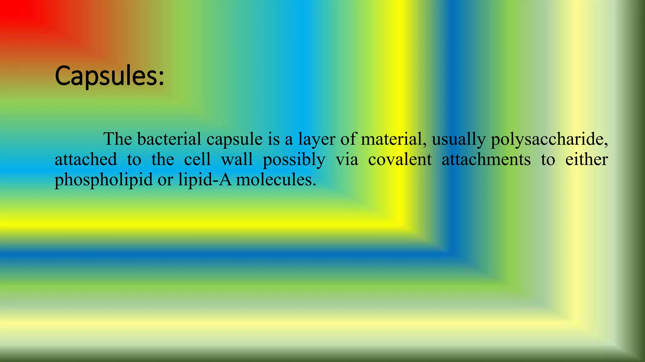Flagella, fimbriae, pili and capsule | PPTX