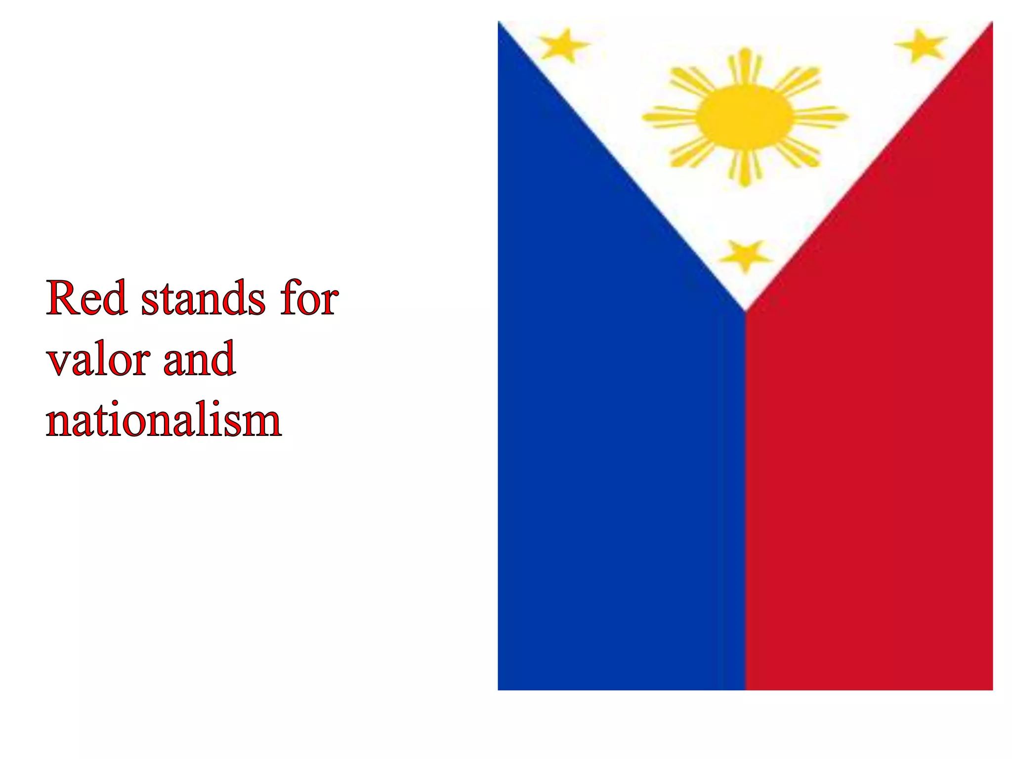 Flag heraldic act of the Philippines RA 8491 | PPTX