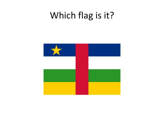 Flag identification (9 flags)