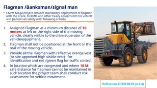 FlagMan Training to control Vehicles in Critical Area | PPTX
