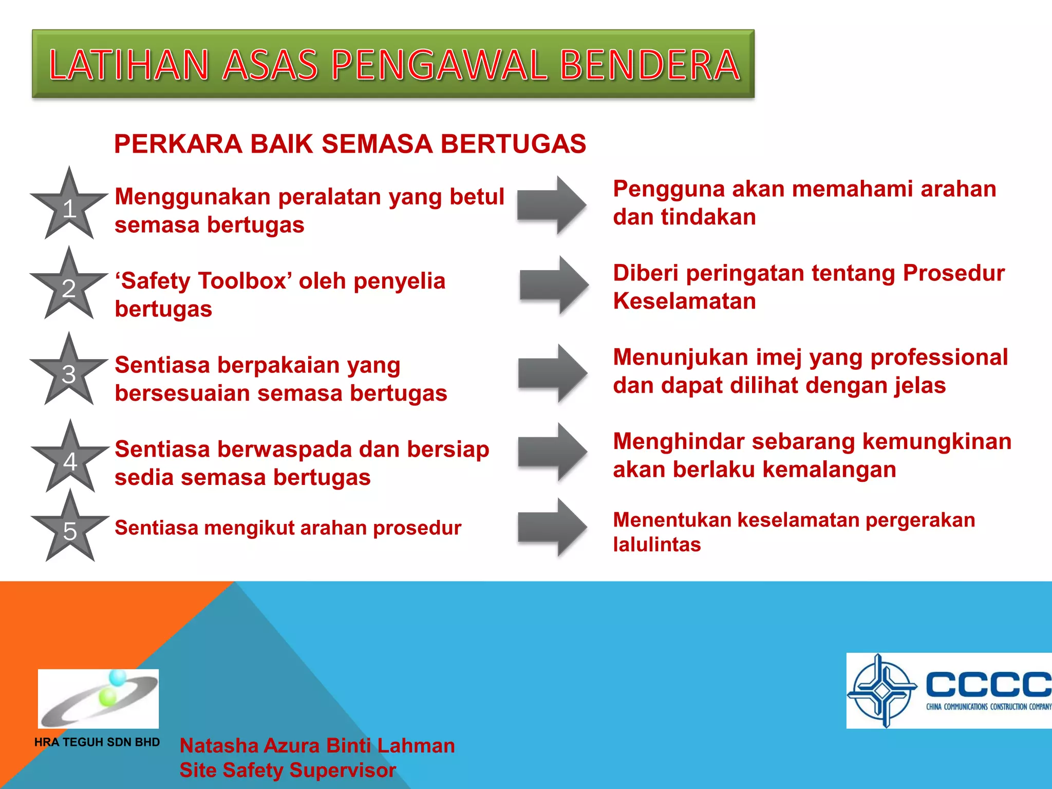 Flagman basic training | PPT